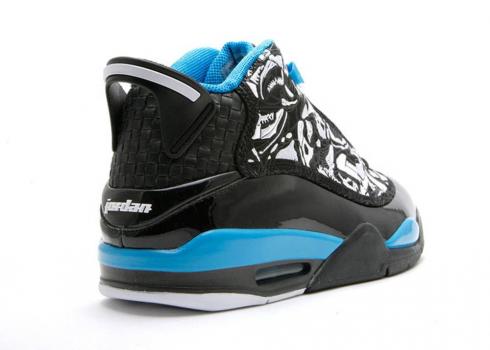 Air Jordan Dub Zero Blue Laser White Black 311046-011 - Sepwear