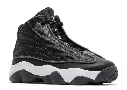 Air Jordan Pro Strong GS Black White Grey Metallic Dark Anthracite ...