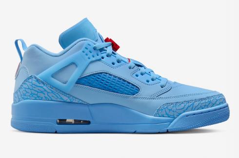 Air Jordan Spizike Low Houston Oilers Football Blue University Red ...
