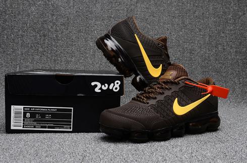 Nike Air Max 2018 Running Shoes KPU Men Broen Yellow 849558-003 - Air ...