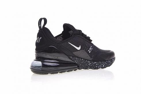 Nike Air Max 270 All Black Noire Sports Running Shoes AH8050-202 - Air ...
