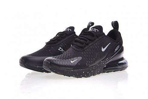 Nike Air Max 270 All Black Noire Sports Running Shoes AH8050-202 - Air ...
