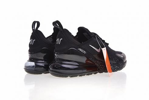 Nike Air Max 270 All Black Noire Sports Running Shoes AH8050-202 - Air ...