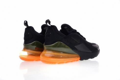 Nike Air Max 270 Orange Total Black Athletic Shoes AH8050-008 - Air Max ...