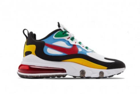 Nike Air Max 270 React Multi-Color White University Gold Red DA2610-161 ...
