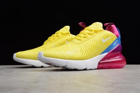 Nike Air Max 270 Yellow Blue Pink AH6789-700 - Air Max 270 - Sepcleat