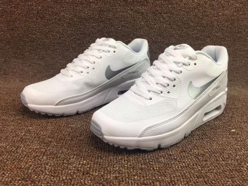 Nike Air Max 1 Ultra 2.0 Essential White Silver Men Shoes 875695-103 ...