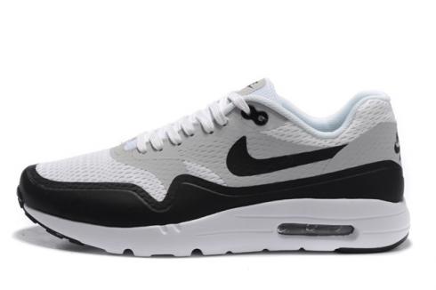 Nike Air Max 1 Ultra Essential Running Sneakers White Anthracite Pure ...