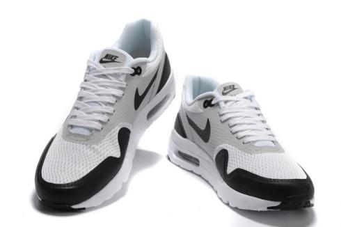 Nike Air Max 1 Ultra Essential Running Sneakers White Anthracite Pure ...