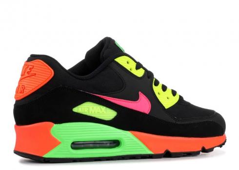 Nike Air Max 90 Tokyo Neon Pink Crimson Racer Hyper Black CI2290-064 ...