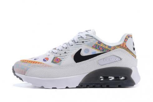 Nike Air Max 90 Ultra Essential Women Shoes White Black Multi Color ...