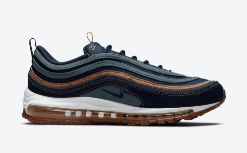 Nike Air Max 97 Cork Hasta Obsidian Thunder Blue Bucktan DC3986-300 ...