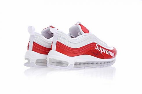 Supreme X Nike Air Max 97 Sup Red White AJ1986-020 - Air Max 97 - Sepcleat