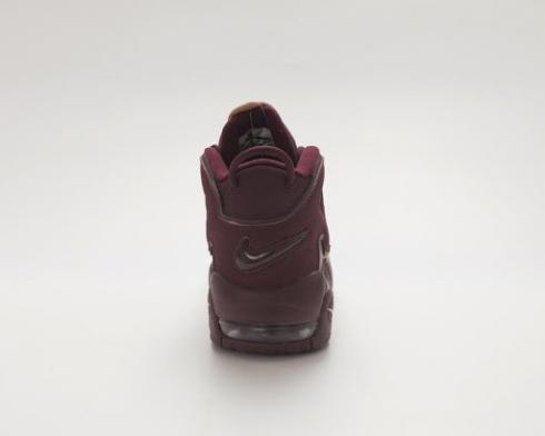 Authentic Nike Air More Uptempo White Apricot Wine Red Shoes 415082-601 ...