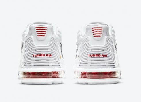 Nike Air Max Plus 3 Topography Pack White University Red DH4107-100 ...