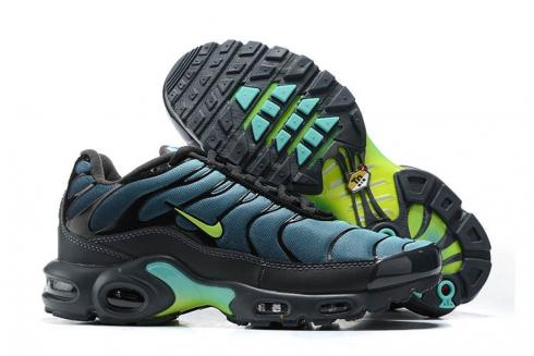 Nike Air Max Plus Black Blue Green Running Shoes CV1636-042 - Sepcleat