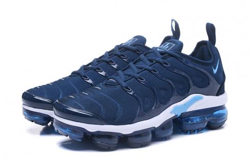 Nike Air Vapor Max Plus TN TPU Running Shoes Deep Blue White - Air ...
