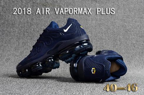 Nike Air Vapor Max Plus TN TPU Running Shoes Hot Deep Blue All - Air ...