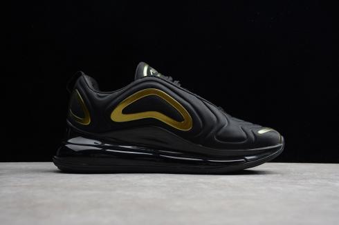 Nike Air 720 Black Metallic Gold Casual Running Shoes AO2924-017 - Nike ...