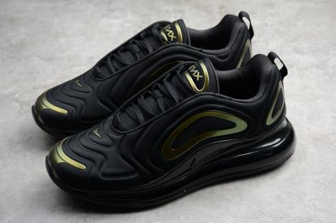 Nike Air 720 Black Metallic Gold Casual Running Shoes AO2924-017 - Nike ...