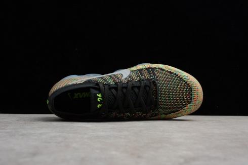 Nike Air Vapor Max Flyknit 2018 Bright Yellow Breathable Running Shoes ...