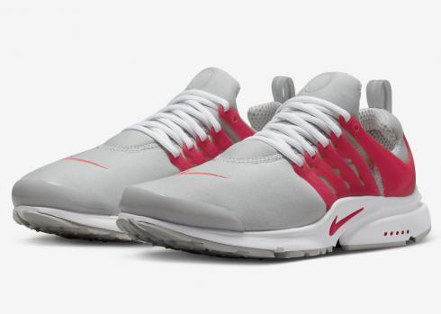 Nike Air Presto Grey Fog University Red DX8963-001 - Nike Air Presto ...