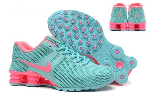 Nike Shox Current 807 Net Women Shoes Mint Green Bright Pink - Nike ...