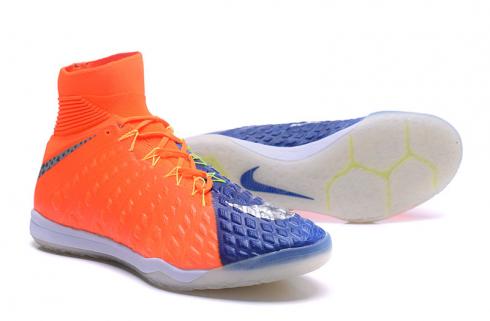 Nike Hypervenom X Proximo II DF IC Orange Royal Blue Silver - Nike ...