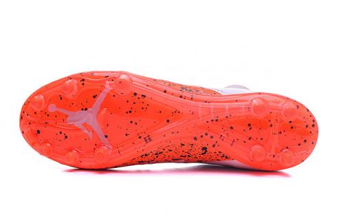 Nike Hypervenom Phantom II NJR JORDAN Soccers Football Shoes White Red ...