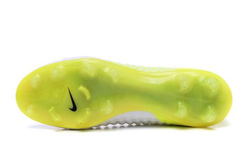 NIKE MAGISTAX PROXIMO II FG ACC waterproof High white Fluorescent ...