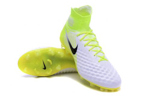 NIKE MAGISTAX PROXIMO II FG ACC waterproof High white Fluorescent ...