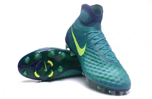 Nike Magista Obra II FG Soccers Shoes ACC Waterproof Aqua Green - Nike ...