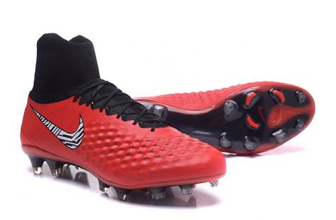 Nike Magista Obra II FG Soccers Shoes ACC Waterproof Red Black - Nike ...