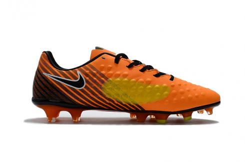 Nike Magista Orden II FG LOW HELP men orange black football shoes ...
