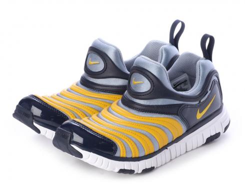 2020 Kids Nike Dynamo Free TD Orange Black White 343738-430 - Nike Free ...