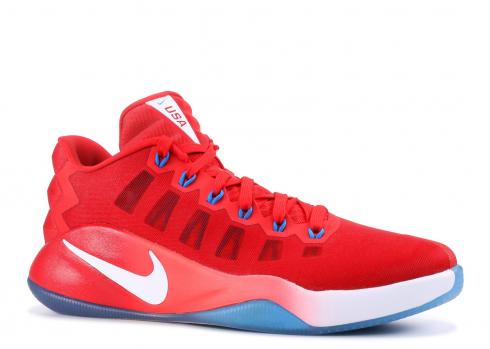 Nike Hyperdunk 2016 Low Sample Usa Uni White Blue Red 844353-650745-LN4 ...