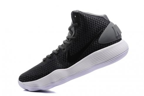 Nike Hyperdunk 2017 Men Basketball Shoes Black All White New - Nike ...