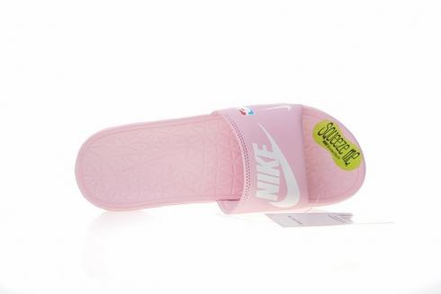 Nike Skate Boarding Benassi Solarsoft Slide Pink White 840067-601 ...