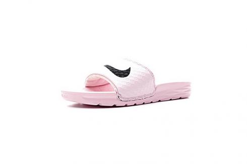 Nike Sportswear Benassi Solarsoft 2 Prism Pink Black 705475-601 - Nike ...