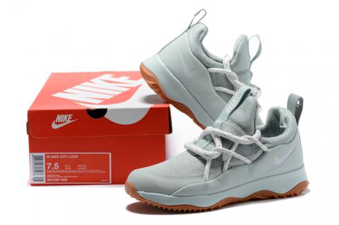 Nike City Loop Casual Lifestyle Shoes Light Green Brown - Nike City ...