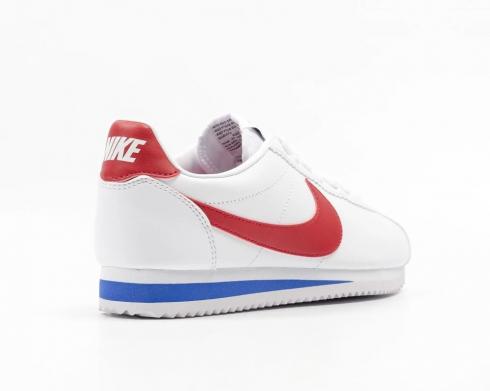 Nike Classic Cortez Leather Forrest Gump Womens Running Shoes 815653 ...