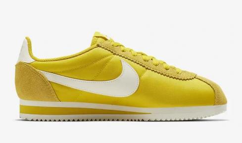 Nike Classic Cortez Nylon Bright Citron Summit White Sail 749864-702 ...