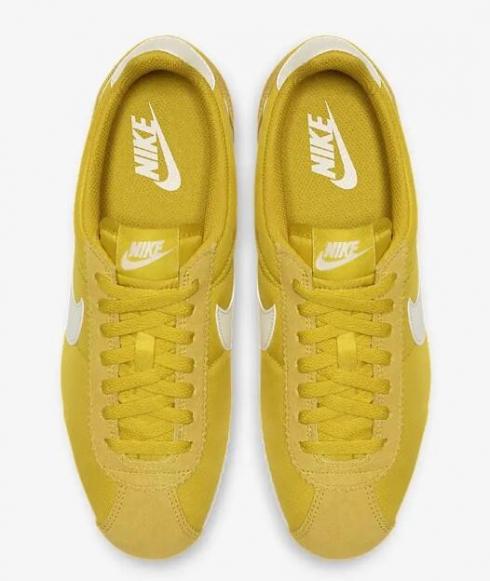 Nike Classic Cortez Nylon Bright Citron Summit White Sail 749864-702 ...
