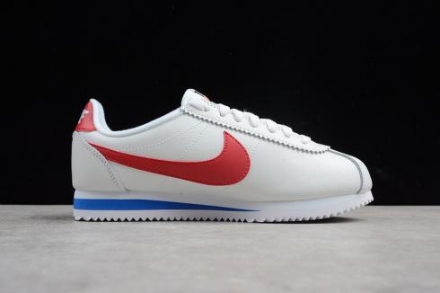 Nike Classic Cortez Premium Forrest Gump White Varsity Red Blue 905614 ...