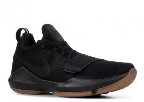 Nike Pg 1 Black Gum Grey Anthracite Cool 878627-004 - Nike Paul George ...