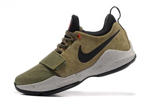 Nike Zoom PG 1 army green Men Basketball Shoes 878628-300 - Nike Paul ...