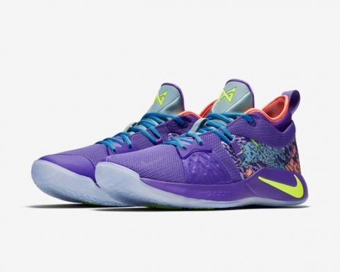 Nike PG 2 EP Mamba Mentality Cannon Volt Purple Venom AO2985-001 - Nike ...