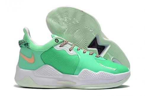 Nike PG 5 EP Play for the Future Green Glow Glacier Blue Platinum Tint ...