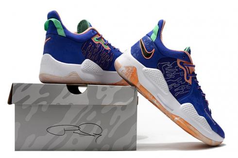 Nike PG 5 LA Drip Lapis Crimson Bliss Barely Green CW3143-400 - Nike ...