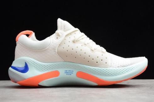 2019 Nike Joyride Run Flyknit Platinum Tint White Bright Mango Racer ...